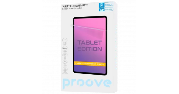 Protective hydrogel film Proove Hydrogel Screen Protection TABLET ...